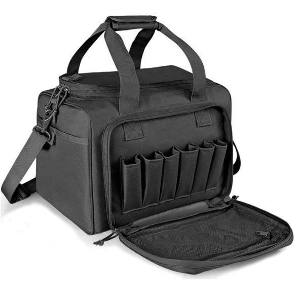 Bags | Tactical Gun Range Bag For Handguns And Ammo Shooting Duffle ...